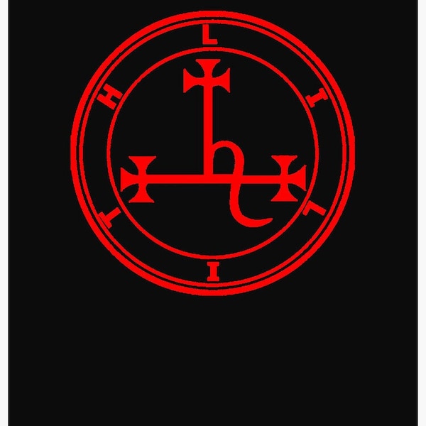 Sigil of Lilith Pendant Medallion - Left Hand Path Seal of Lilith ...