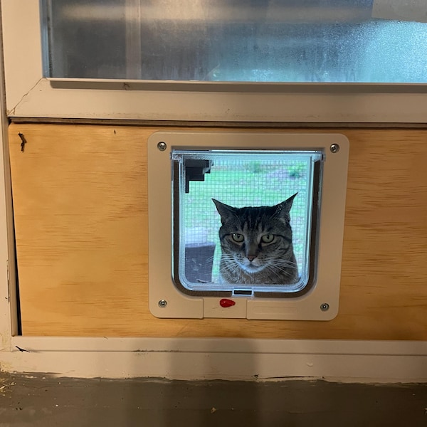 Custom Cat Door for Window - Etsy