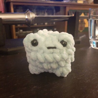 Crochet Sad Hamster Meme Coquette Sad Hamster Amigurumi - Etsy