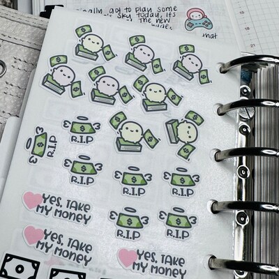 Cute Weight Tracker Printable Planner Sticker/ Fitness Printable ...