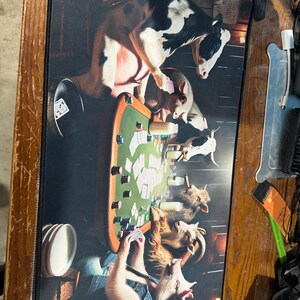 Christmas Caroling Animals Canvas - Etsy