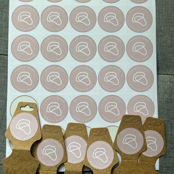 Circle Business Stickers, Round Logo Stickers, Custom Stickers & Labels ...