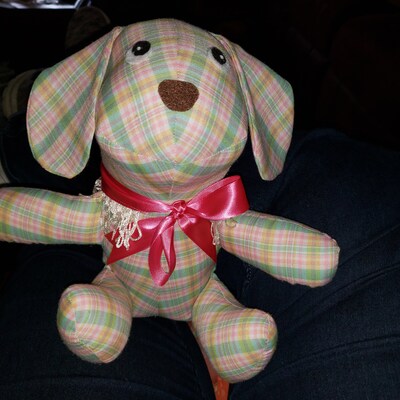 Memory Dog/puppy/stuffed Animal/custom Made/from Shirt/in - Etsy