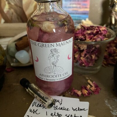 Hedge Witch Oil Ritual Oil, Intention Oil, Witchy Perfume, Divination ...
