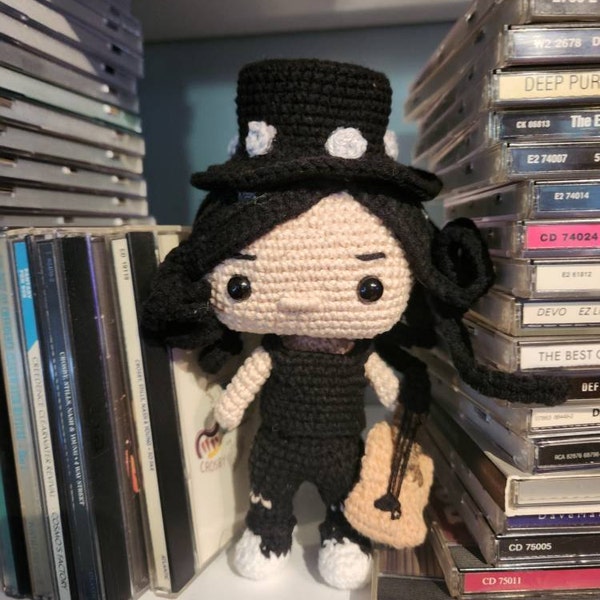 AMIGURUMI PATTERN Slash Crochet Pattern | Guns N' Roses | PDF Pattern ...