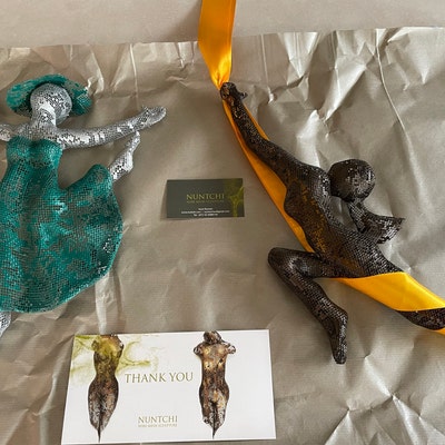 Modern Sculpture, Woman Torso, Wire Mesh Sculpture, Freestanding ...