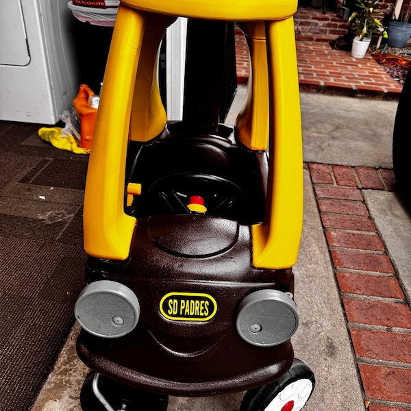 Personalized Mini License Plate Set for Cozy Coupe: 3D Printed Ride-on ...