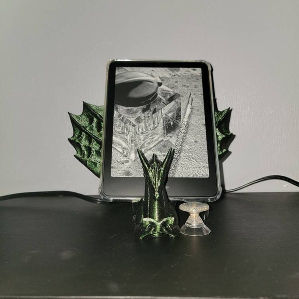 Emerging Phoenix Bookend/book Nook Bookish Decor Unique 3D Printed Gift ...