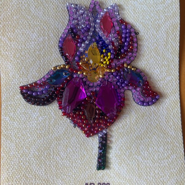 Fearless Gaze Magical Bead Embroidery Kit - DIY Mystical Art Craft ...