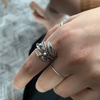 Parthenon Silver Ring Coin Ring Antique Ring Greek Ring - Etsy