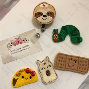 Pick 4 Badge Reel TOPPERS. Badge Reels.badge Reel.badge Holder ...