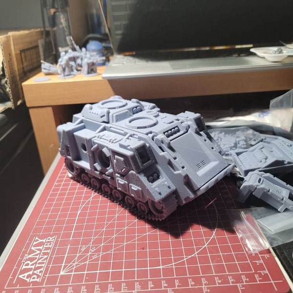 Socratis Dominator Tank | Stationforge | 28mm Wargame Tank (lxwxh ...