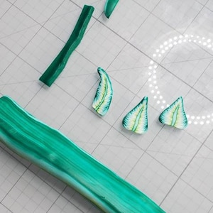 Leaf Cane Tutorial, Polymer Cane Tutorial, PDF Tutorial - Etsy