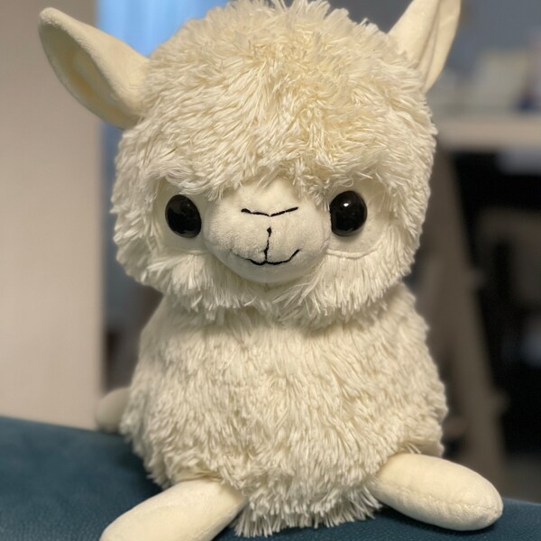Kawaii Alpaca Llama Plush Sewing Pattern - 12 Inch Stuffed Animal PDF ...