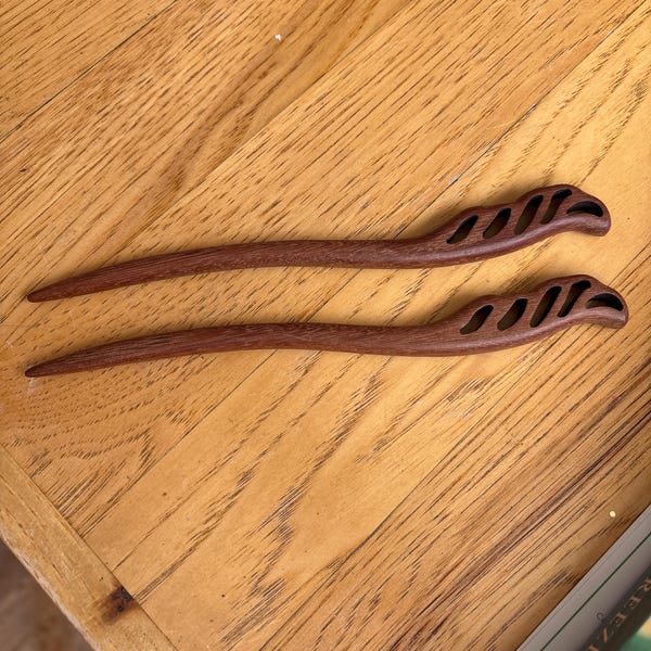 Outlander Shawl Pin, Wooden Pin, Highlands Pin, Sassenach Pin, Stick ...
