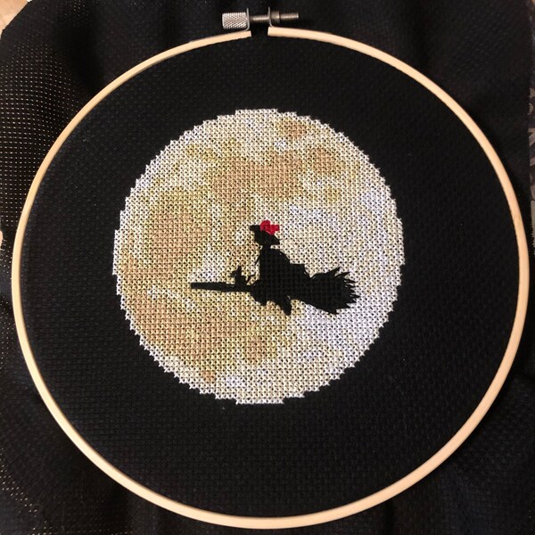 Full Moon Flying - Cross Stitch Pattern - Etsy