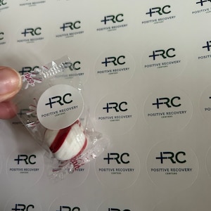 Custom Square LOGO Stickers, Labels With Your Business Logo, Shop ...