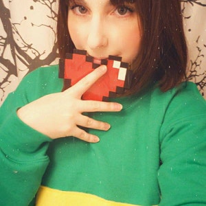 Chara Shirt, Undertale Shirt, Chara Sweatshirt, Costume, Cosplay Shirt ...