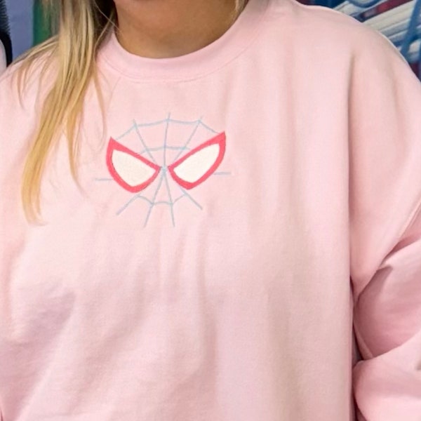 Cute Spider Embroidered Matching Crewnecks, Hoodie/tee, FREE SHIPPING ...