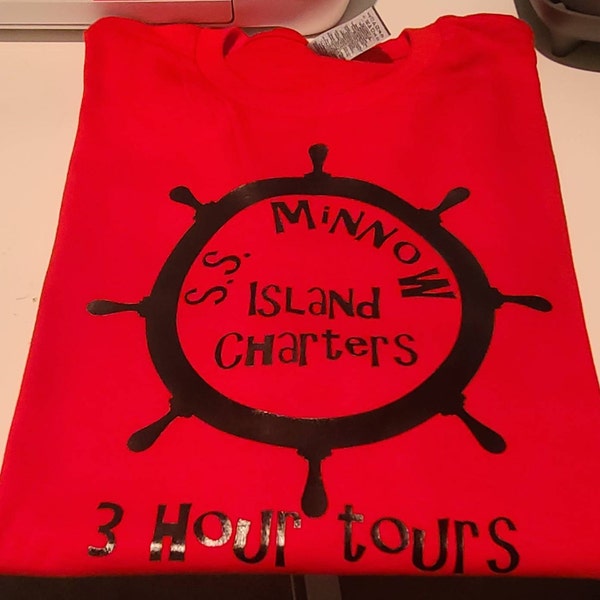 S.S. Minnow Island Charters Cut Files | Cricut | Silhouette Cameo | Svg ...