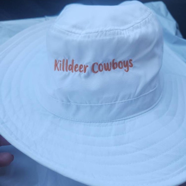 Customized Embroidered Bucket Hat, Custom Text Embroidery Bucket Hat ...