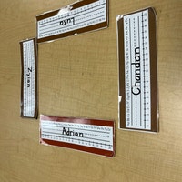 Round Editable Name Tags - Etsy Canada