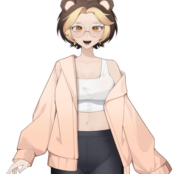 Custom Vtuber Live2d Model Commission (virtual Youtuber Model)vtuber ...