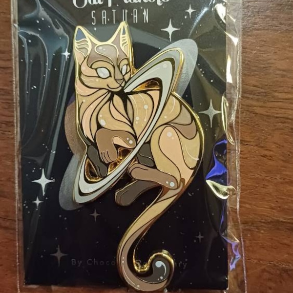 Jupiter's Moons Cat Planet Pins 1 Mini Space Cat Enamel Pins - Etsy