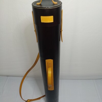 Leather Blueprint Tube PDF Pattern, Leather Map Case for Documents and ...