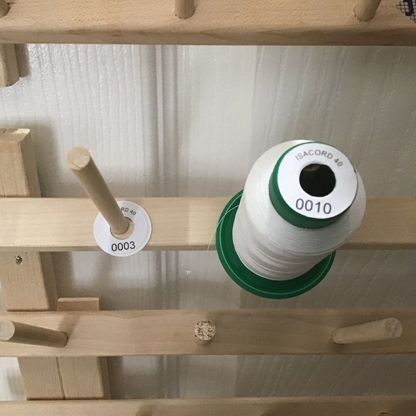 Isacord Spool Stickers | Embroidery Thread | Spool Sticker | Easy-to ...