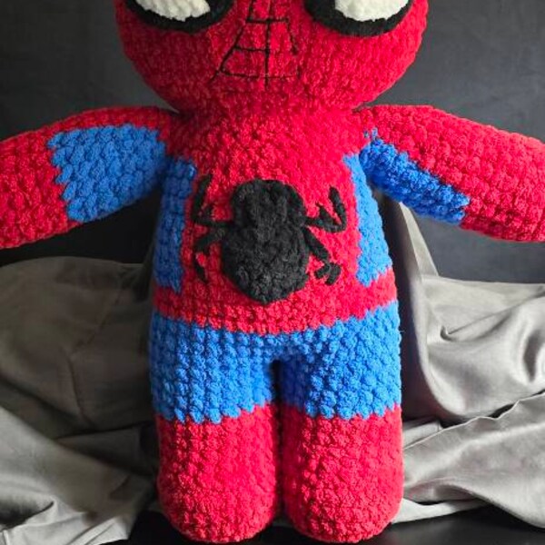 Low Sew, Hero Spider Chibi PDF Pattern amigurumi Pattern, Crochet ...