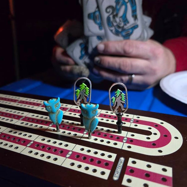 Cartoon Cribbage Pegs - Etsy
