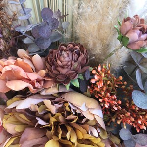 Rustic Boho Wedding Bouquetartificial Faux Flowers Home | Etsy