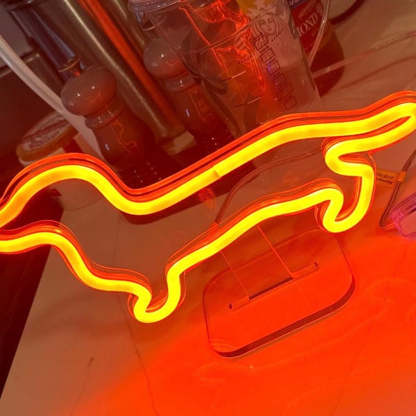 Dog LED Light, Dog Neon Sign, USB Mini Lamp , Neon Bar Sign , Custom ...