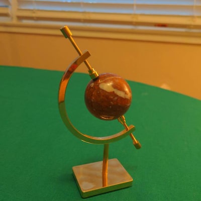 Large Tall Metal Sphere Stand Egg Stand or Globe Stand - Etsy