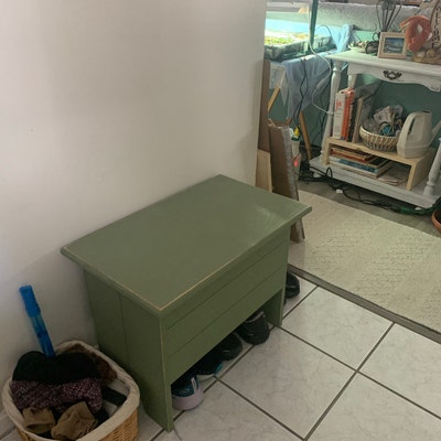 Small Corner Hutch, Solid Wood Corner Cabinet, Primitive Corner Hutch ...