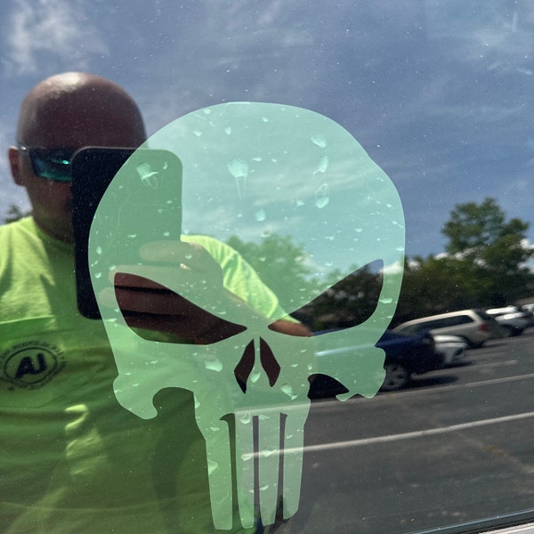 Punisher Any Size or Color Custom Cut Vinyl Decal Sticker - Free ...
