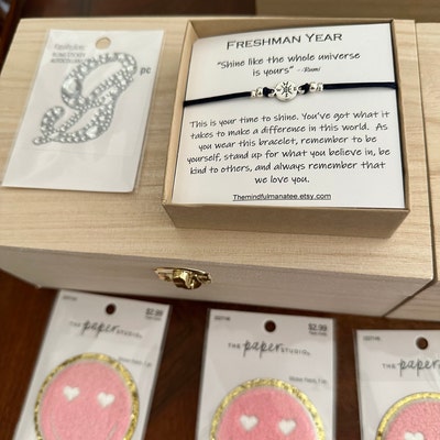 I'll Miss You Card and Bracelet Going Away Gift Back to - Etsy