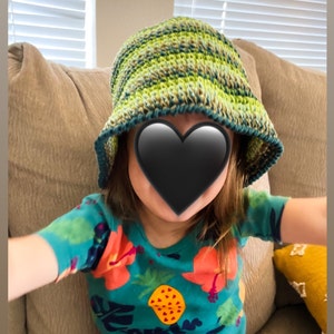 Crochet Pattern / Easy Adult Beanie Made From Rectangle / - Etsy