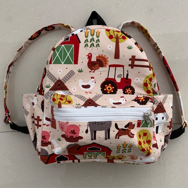 Minni Mini Backpack PDF SEWING Pattern - Etsy