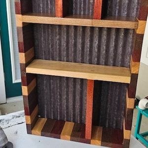 Reclaimed Metal Roofing Flattened Barn Tin Silver and Rusty Beautiful ...