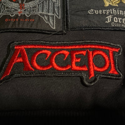 HYPOTHERMIA Embroidered Patch Trist Apati Lifelover Kall Happy - Etsy