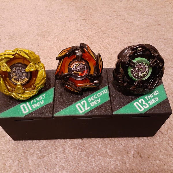 Beyblade X 3D Printed 3on3 'spinner' Deck Case Multi Nanairo Custom - Etsy