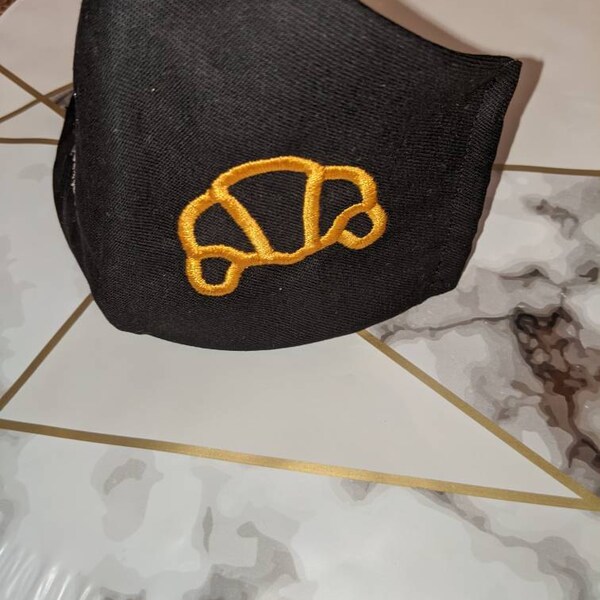 Croissant Applique Design, Pastry Embroidery (21 Sizes) (instant ...