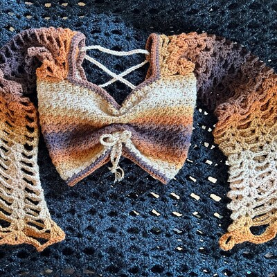 Amber Top Crochet Pattern - Etsy