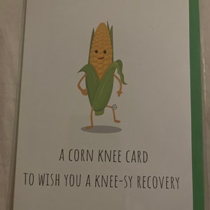 Funny Get Well Soon Card for Broken Leg, Ankle, Foot, Sports Injury ...