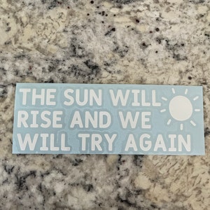 Doctor Who Optimist Vinyl Bumper Sticker Car Bike Guitar | Etsy