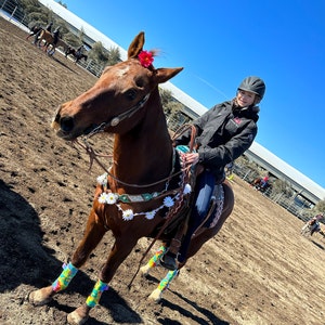 Cheetah Polo Wraps Horse Polo Wraps Black Polo Wraps Set of - Etsy