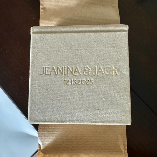 Linen Wedding Photo Album - Modern Wedding Gift, Anniversary Scrapbook ...