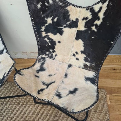 Butterfly Chair Frame Handmade Chair Powder Coated Steel Frame Black ...